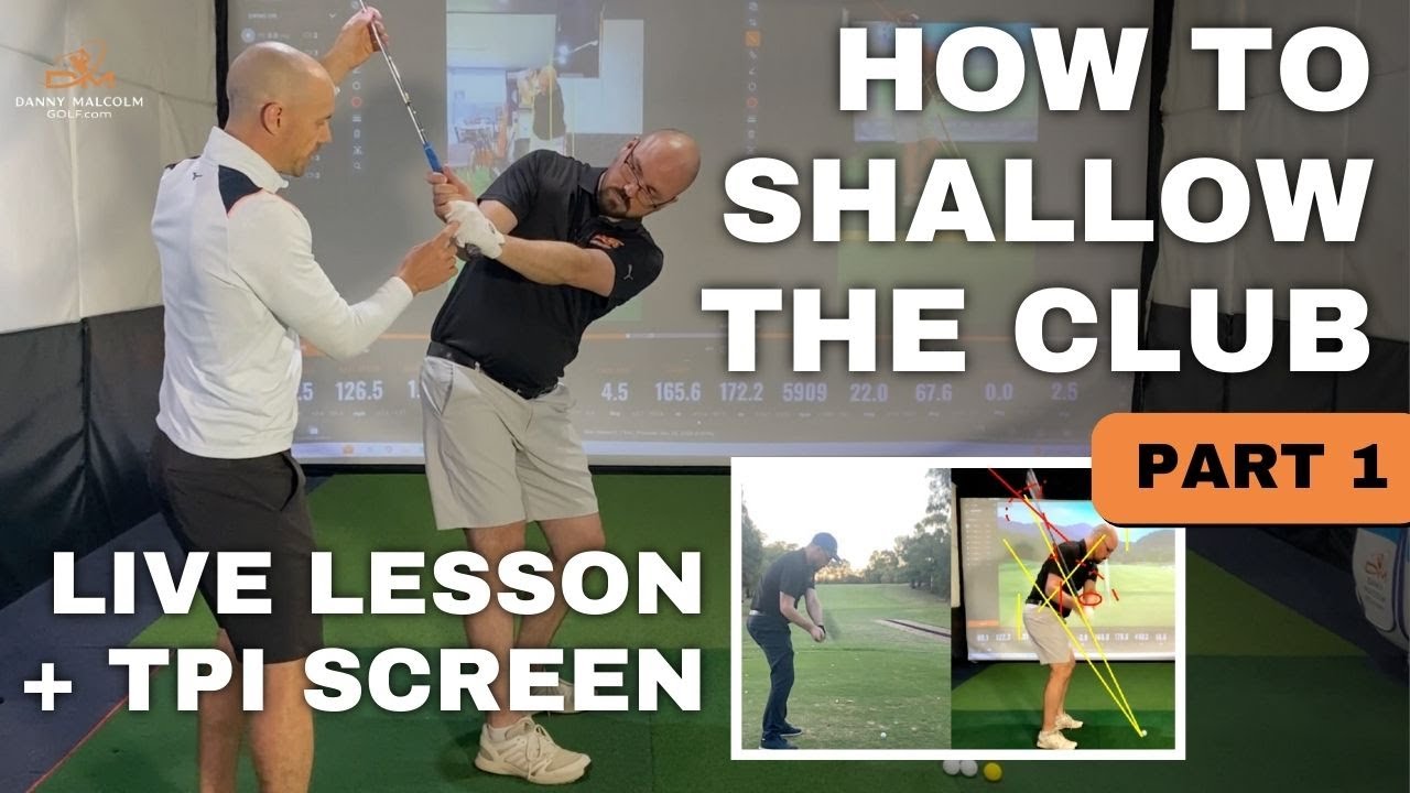 How To Shallow The Golf Club | Live Lesson Part 1 - YouTube