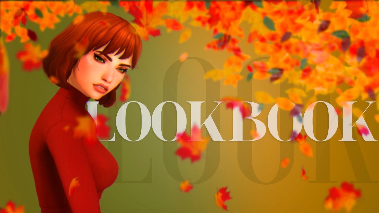 🍁FALL LOOKBOOK🍁 + CC LINKS | The Sims 4 - YouTube