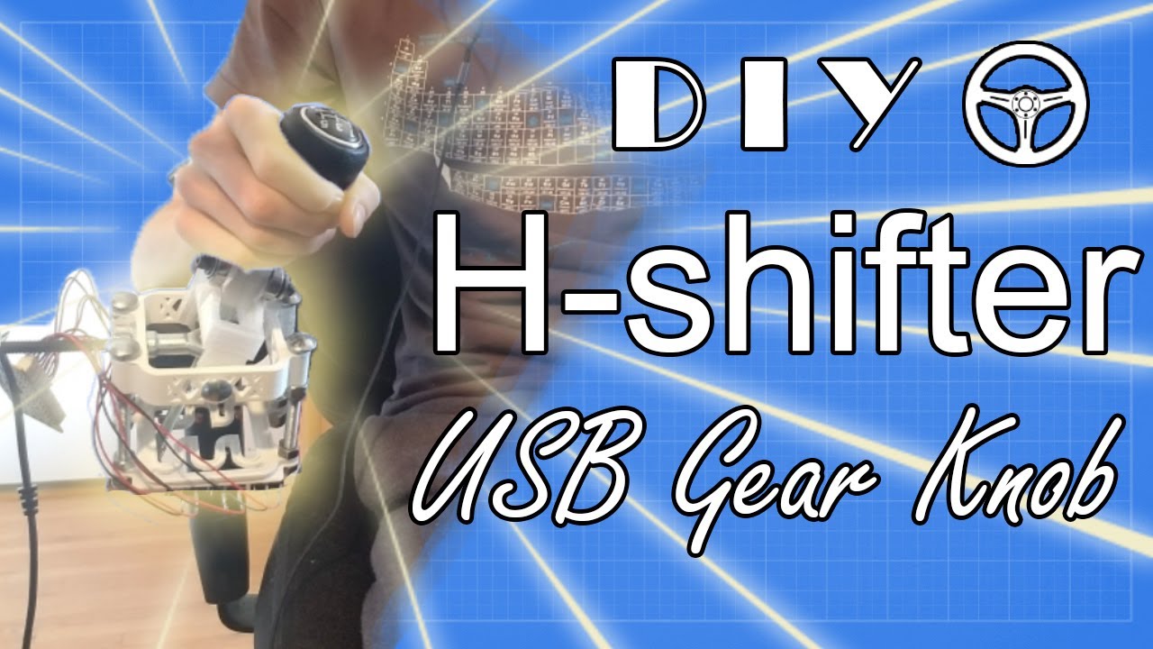 DIY USB H-shifter - Showcase and Review - YouTube