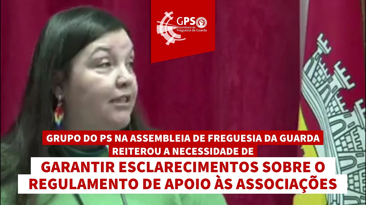 Manuela Vaz | 16.ª Sessão da Assembleia de Freguesia da Guarda | 22.04. ...