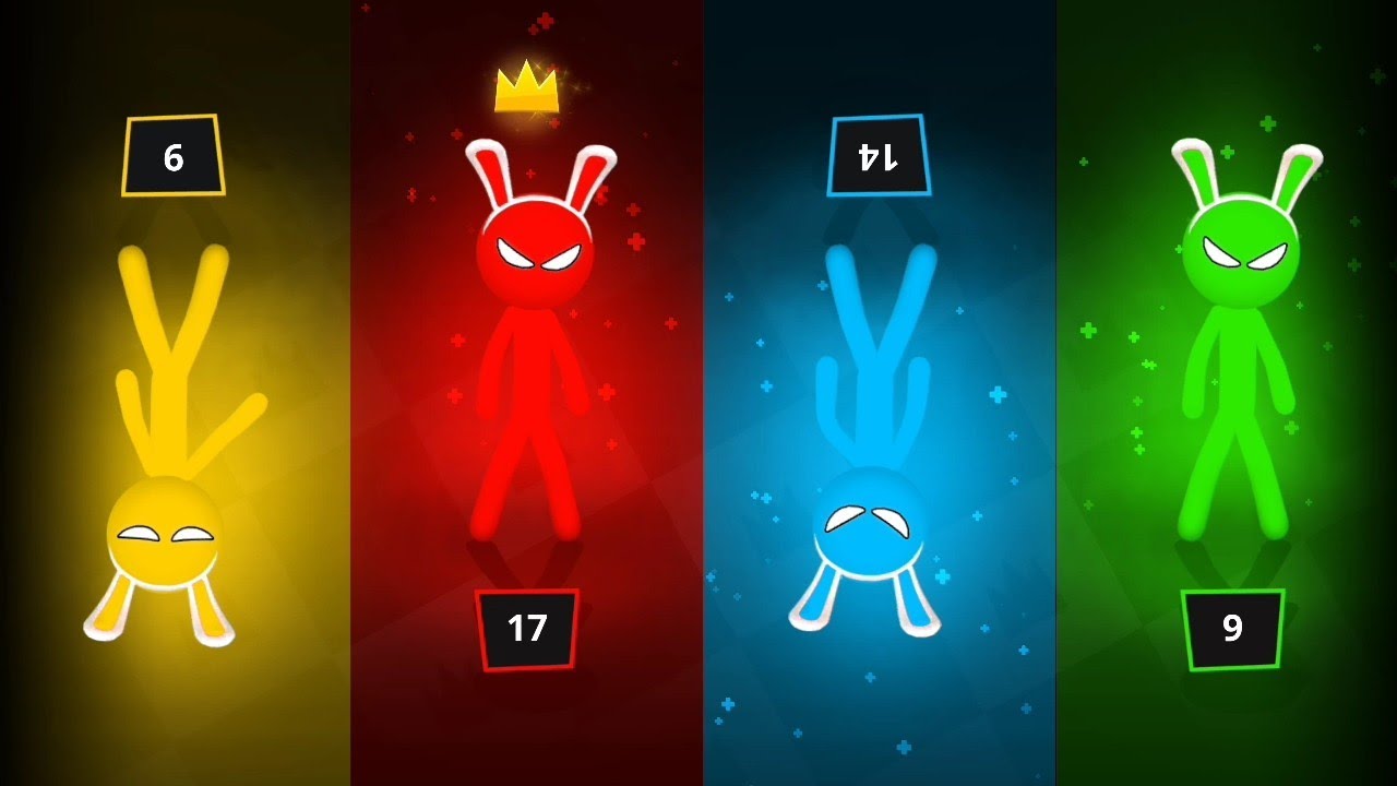 Stick man party Minigames 5 - YouTube