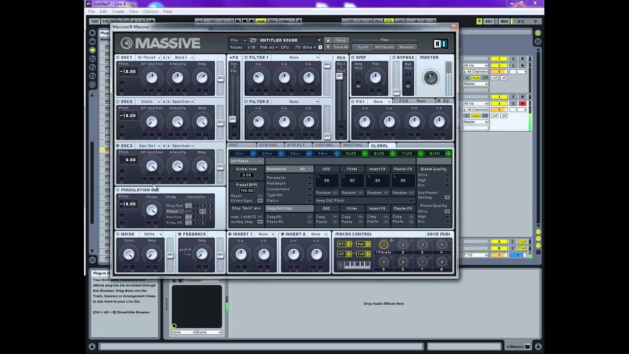 How to Make a Screamer Sound in Massive - YouTube