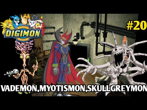 MEREKRUT VADEMON,MYOTISMON DAN SKULLGREYMON | DIGIMON WORLD WALKTROUGH ...