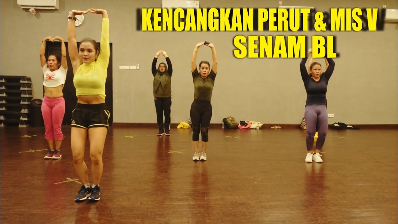 Senam BL rontokkan lemak perut | Aerobic berlayar tak bertepian - YouTube