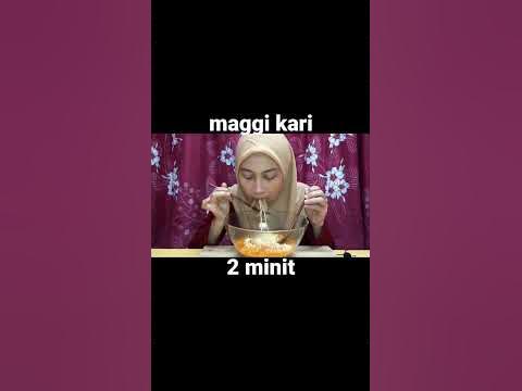 MAGGI KARI 2 MINIT RESEPI SEDAP MENYENGAT😋 - YouTube