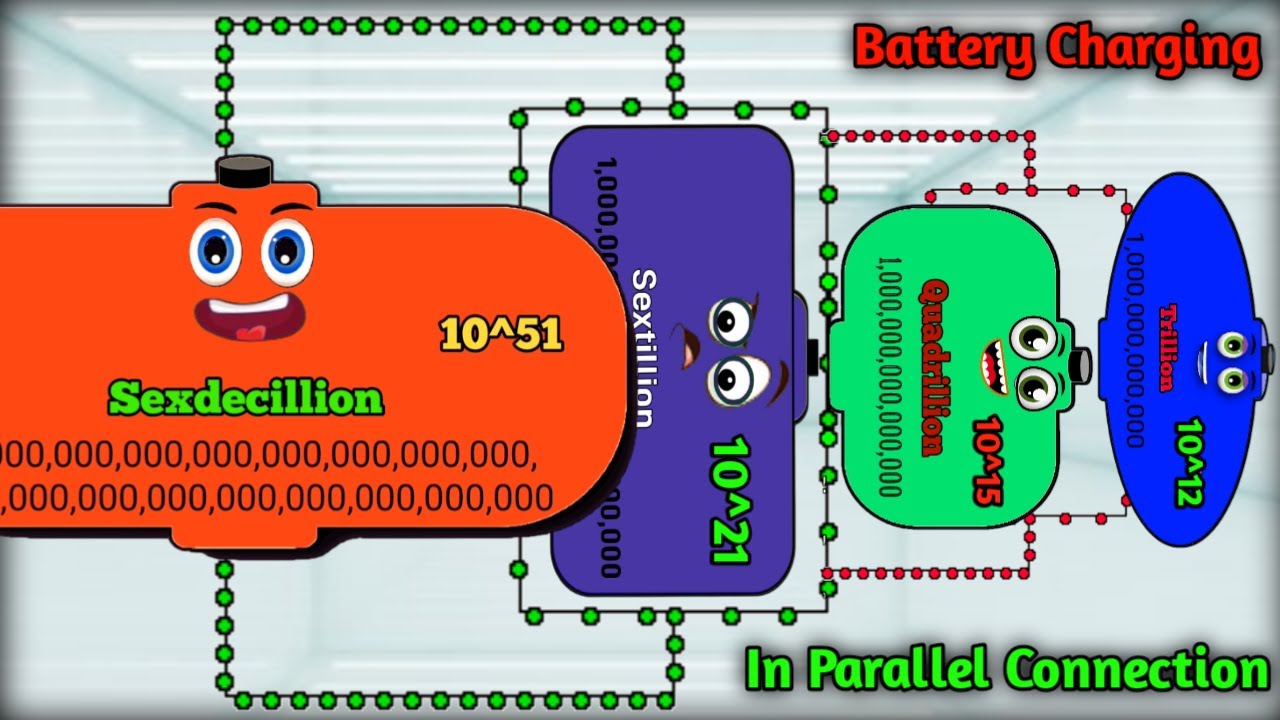Battery Charging In Parallel Connection #2 | Low Battery Charging ...