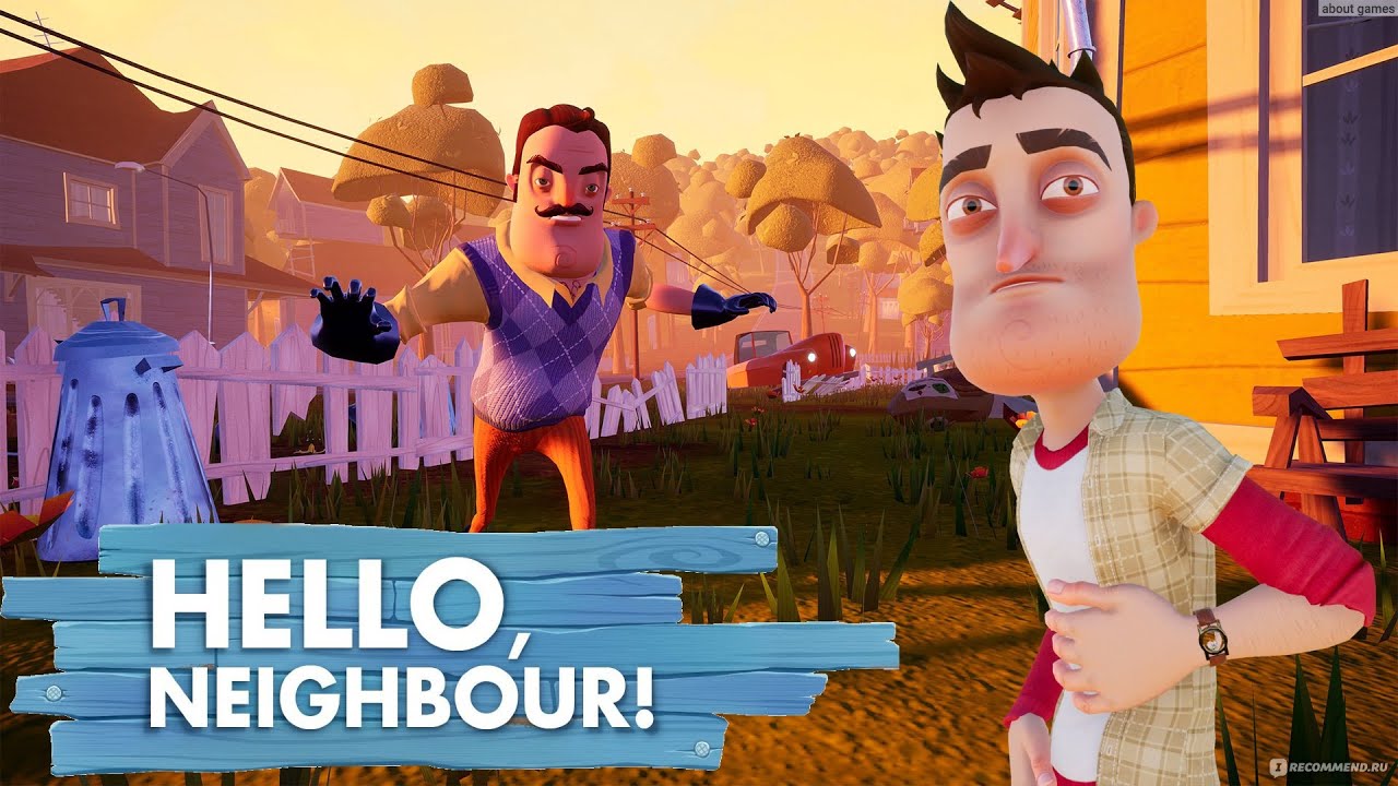 Hello neighbour Привет сосед - YouTube