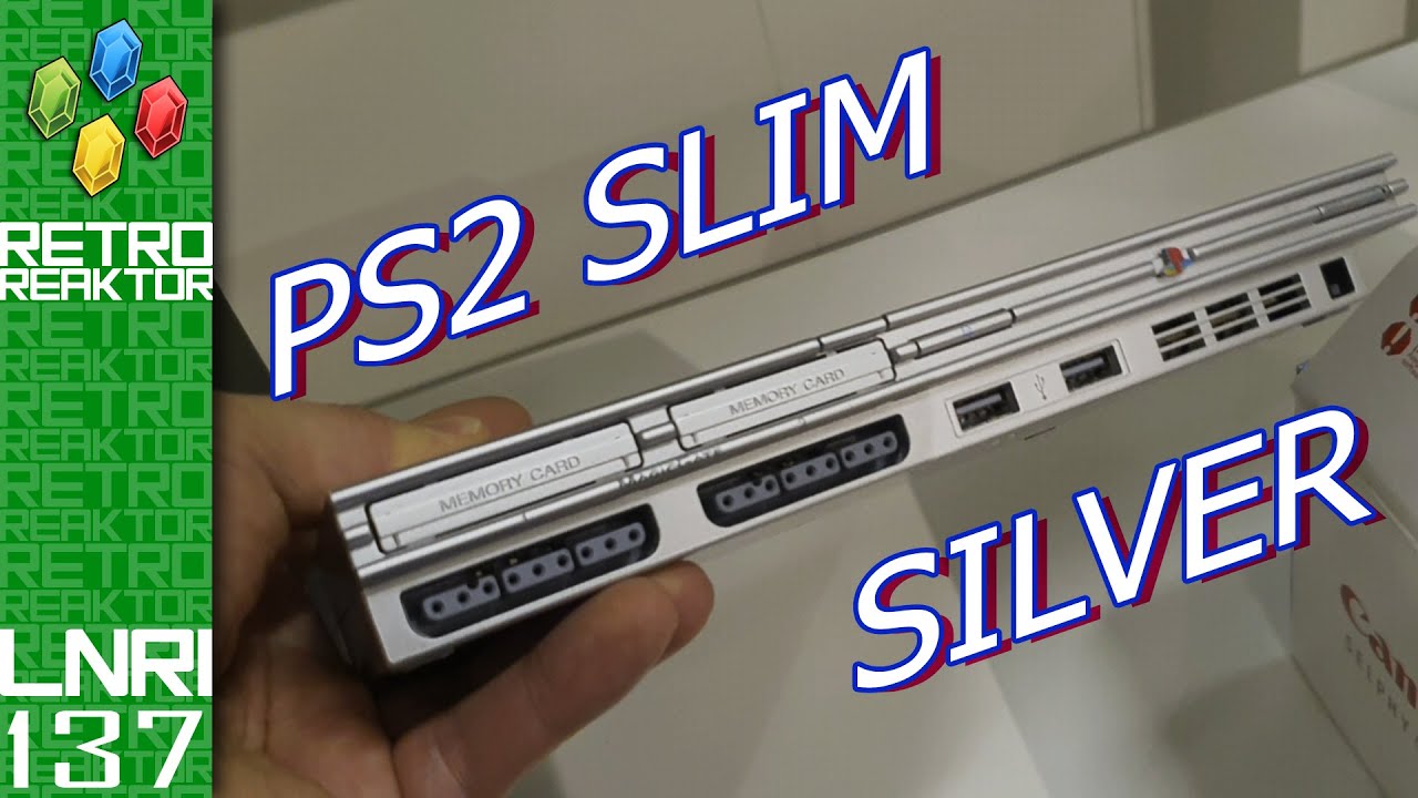 PS2 Slim Silver 🎮 🧩 📼 - YouTube