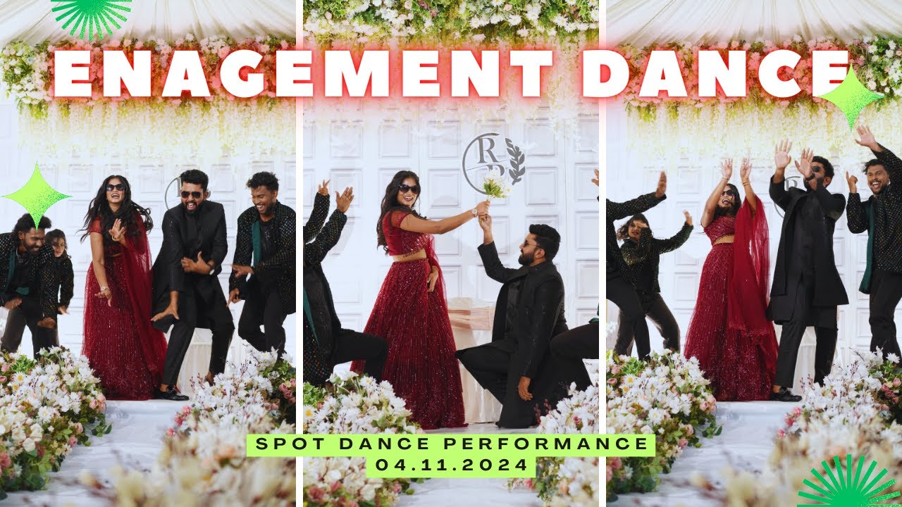 ENGAGEMENT DANCE Performance Video 💃🏻😍 #dance #brideandgroom # ...