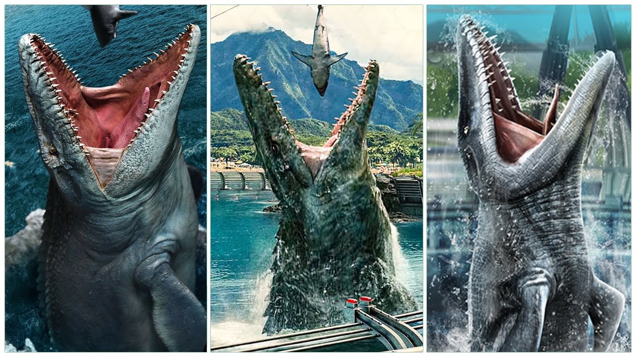 Evolution of Mosasaurus in All Media - YouTube