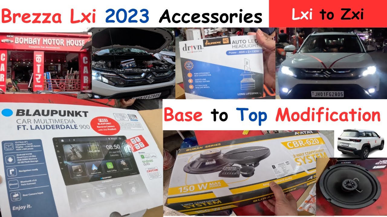 Transform Your Brezza with These Trendy Accessories !! Brezza ...