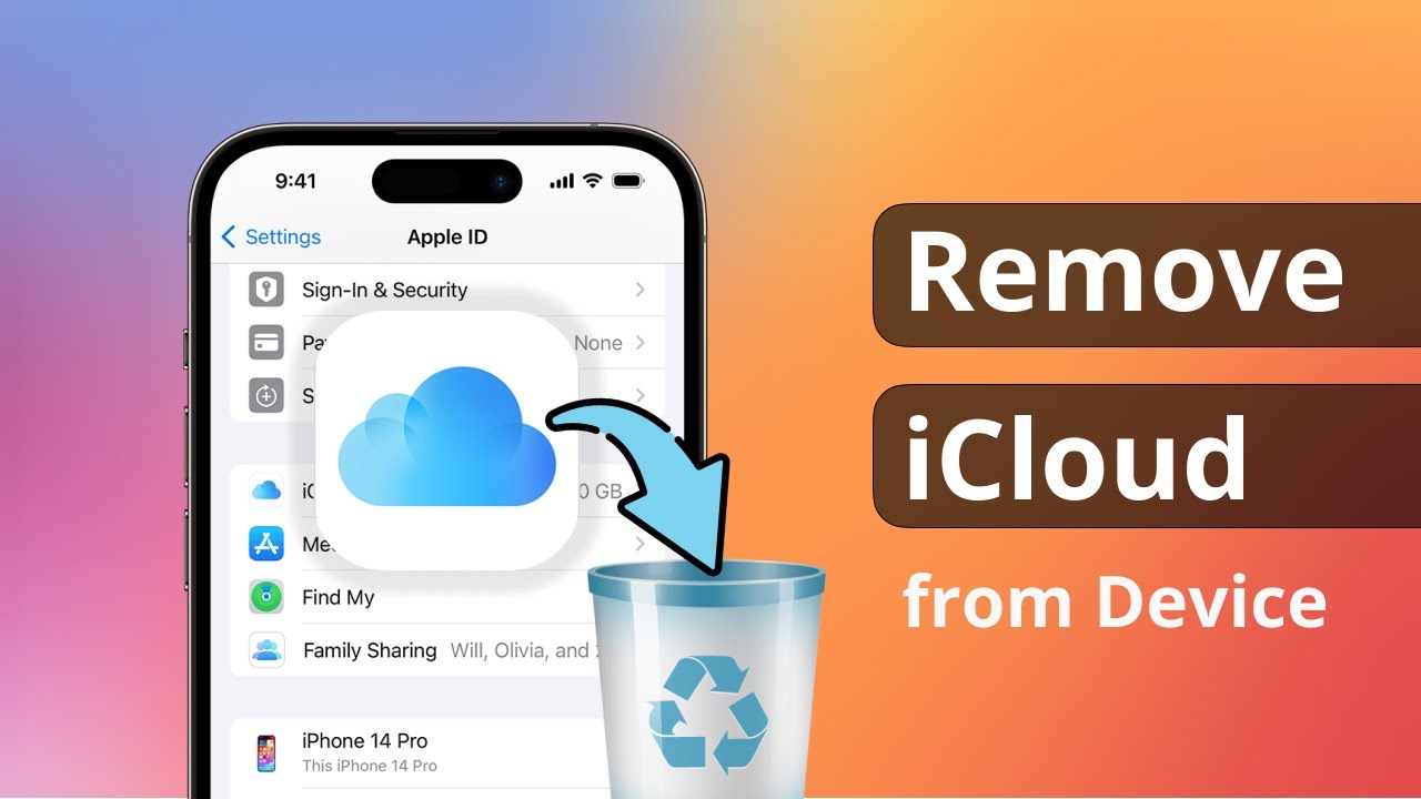 [4 Ways] How to Remove iCloud from Device 2023 - YouTube