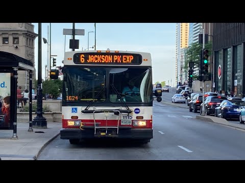 CTA Bus 6 Jackson Park Express From Michigan/Wacker To 75th/south/shore ...