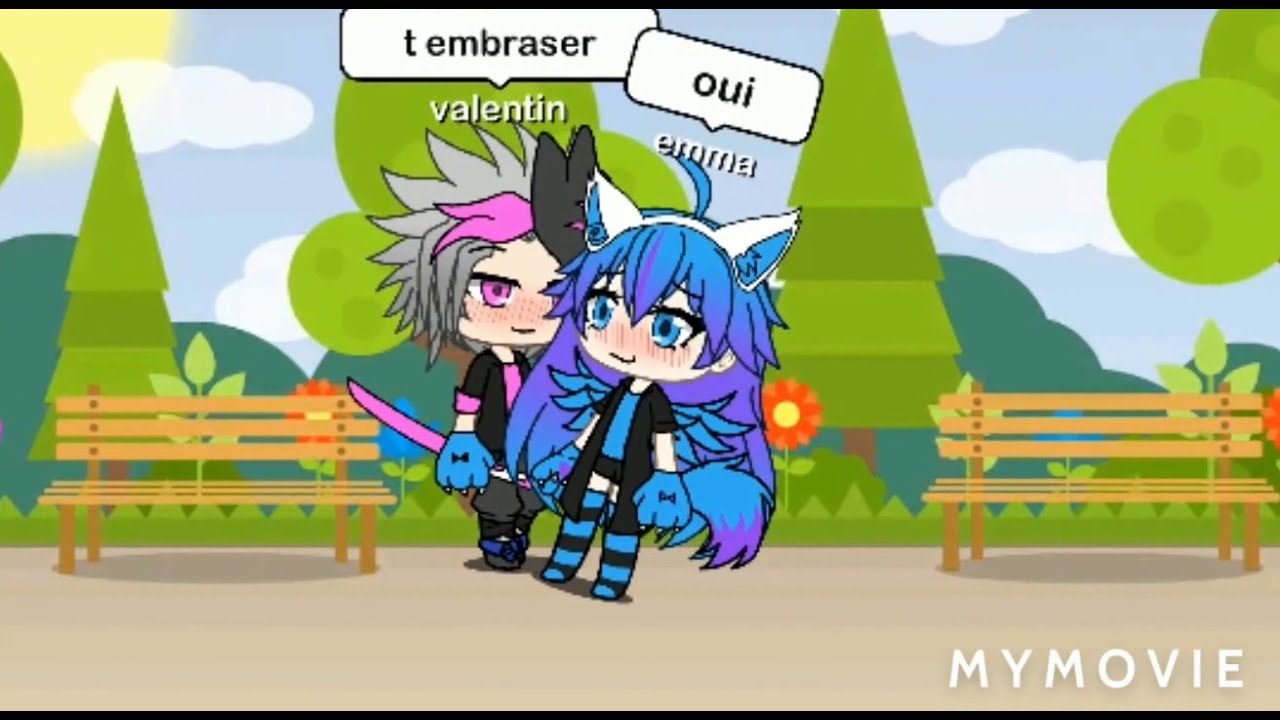 Premiere episode de gacha life : emma et valentin - YouTube