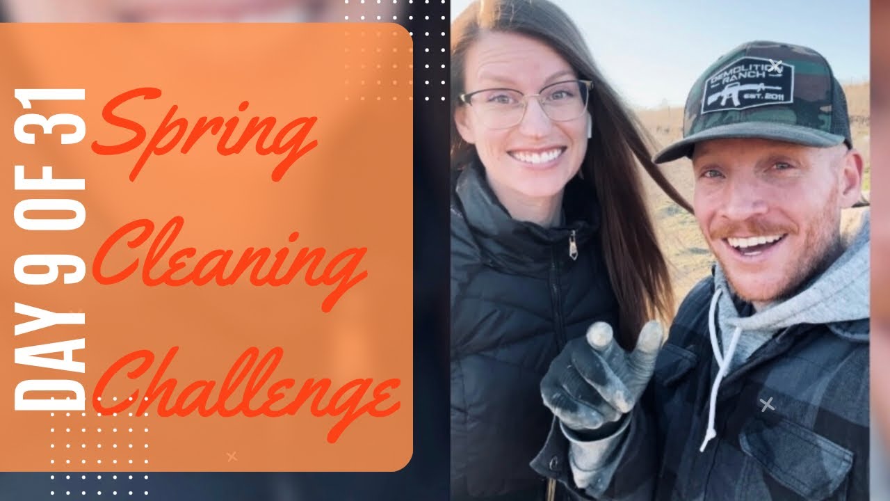 Day 9 - Spring Cleaning CHALLENGE - YouTube