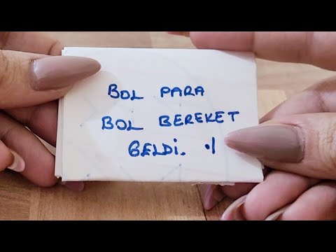 Tılsımlı PARA RİTÜELİ - Bol Bereket ve Para Getiren Nasip Kısmetinizi Açan Ritüel