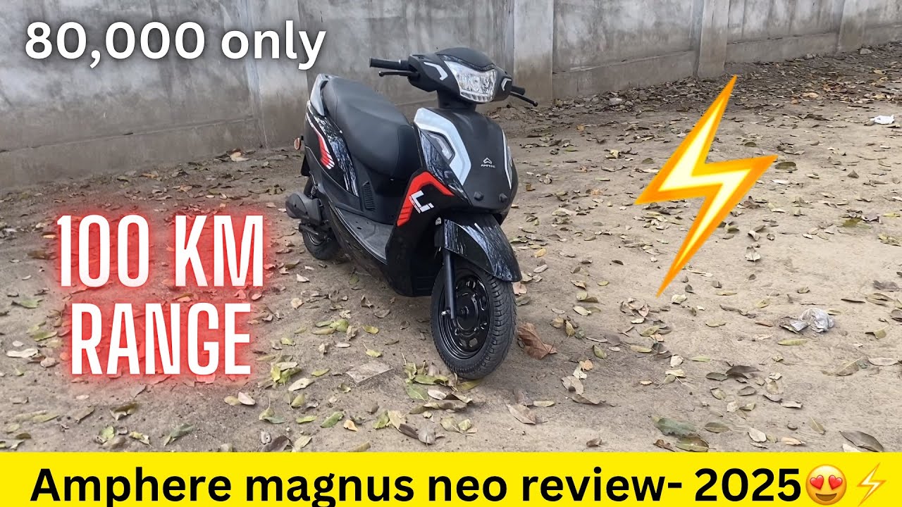 Amphere magnus neo review is here 🔥| Best electric scooter under 1 lakh ...