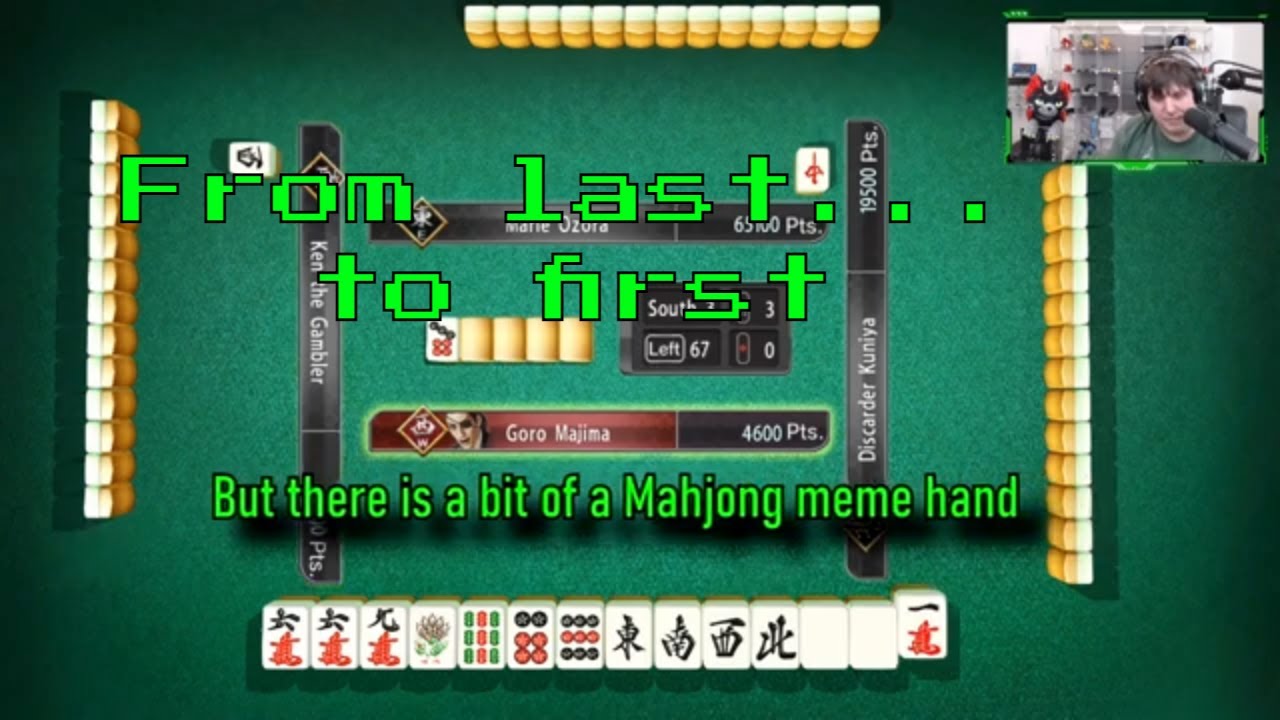 The Mahjong Meme Dream:13 Orphans - Yakuza 0 clip - YouTube