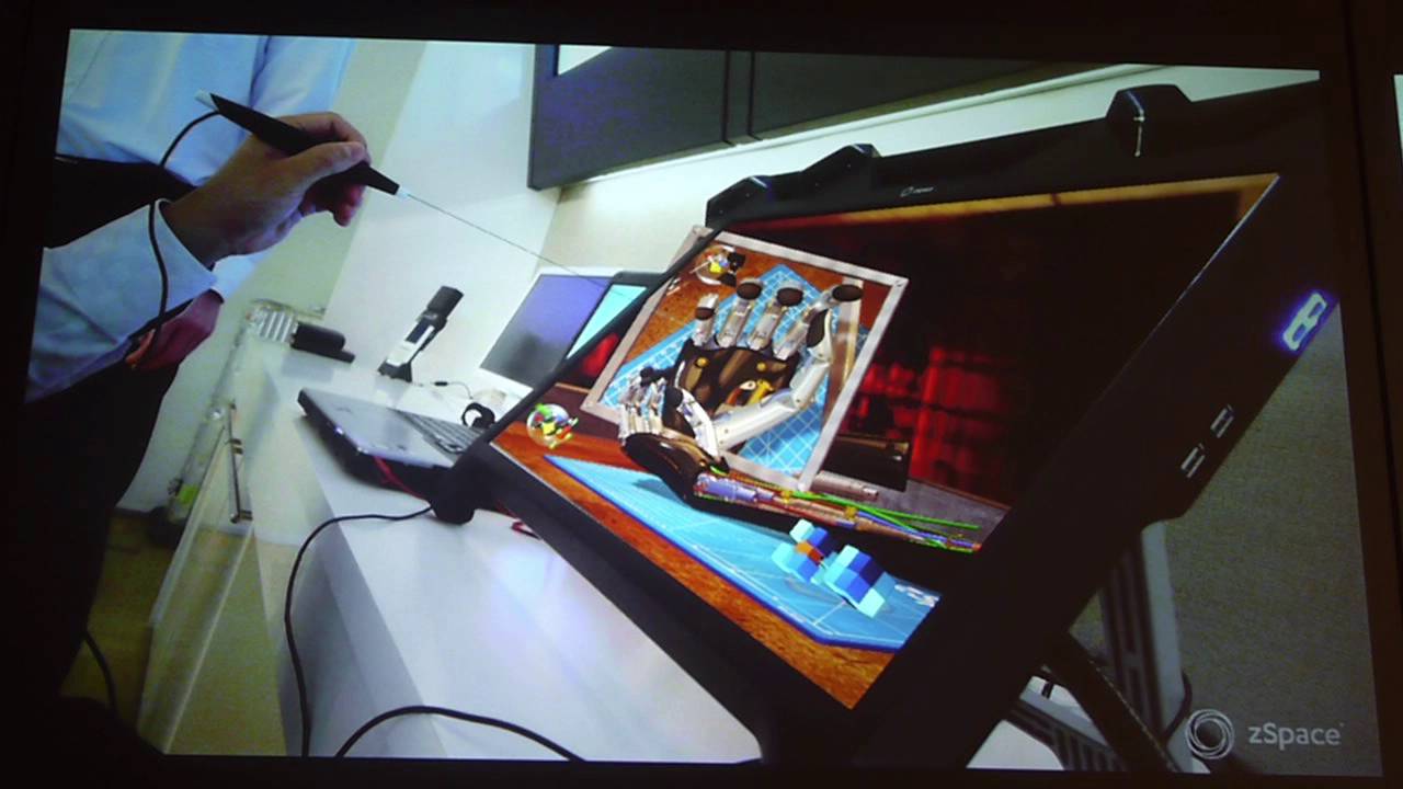 結合Fujitsu Virtual Product Simulator與zSpace VR技術的應用展示 - YouTube