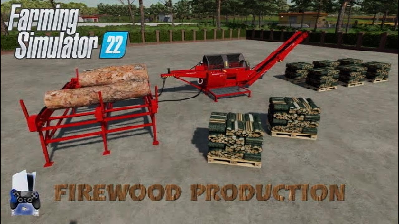 FS22 New Mod (console): Firewood Production | Mods in the spots # 347 ...