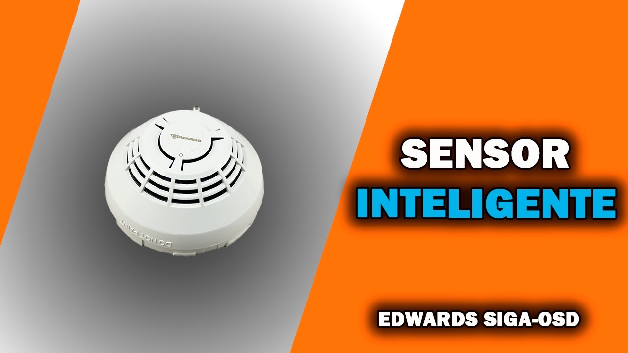 🟠Sensor de humo SIGA-OSD para sistemas inteligentes 🚨/Edwards Sensor ...