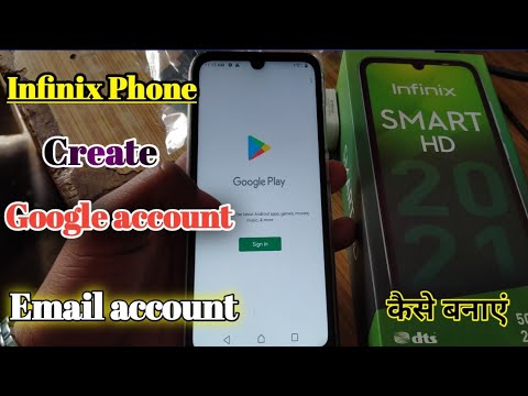 Create Google account infinix । Email id kaise banaye ।। Play store id ...
