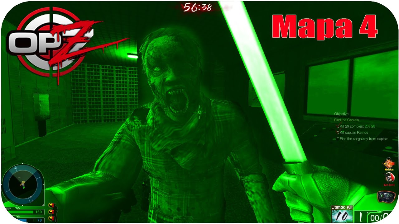 OPERATION 7 Nuevo Mapa # 4 - El ataque de los Zombies (OPZ) Latino ...