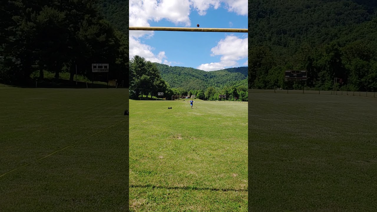 Getting there up to 35 yards - YouTube