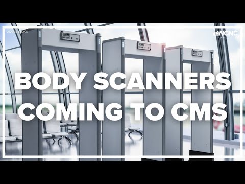 Body scanners coming to CMS middle schools - YouTube