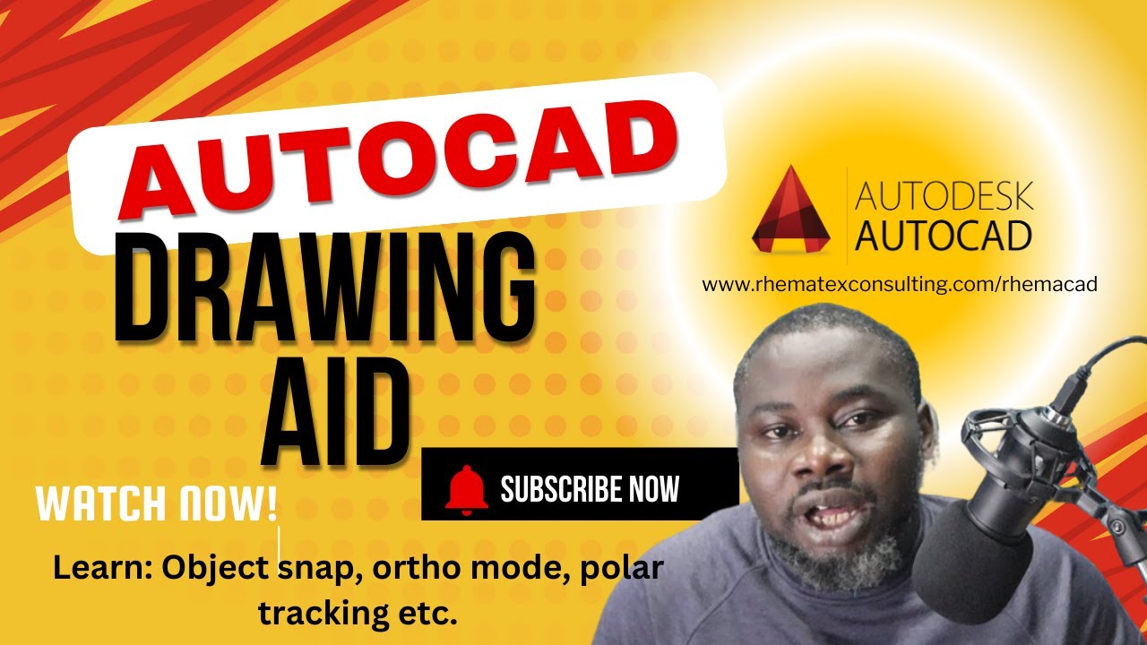 Part 13- AutoCAD Drawing Aids - #AutoCAD, #CADDesign - YouTube
