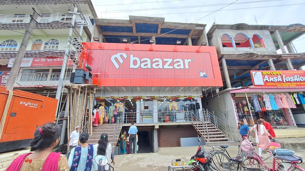M Bazar Mall Opening at Goreswar | New Mall - YouTube