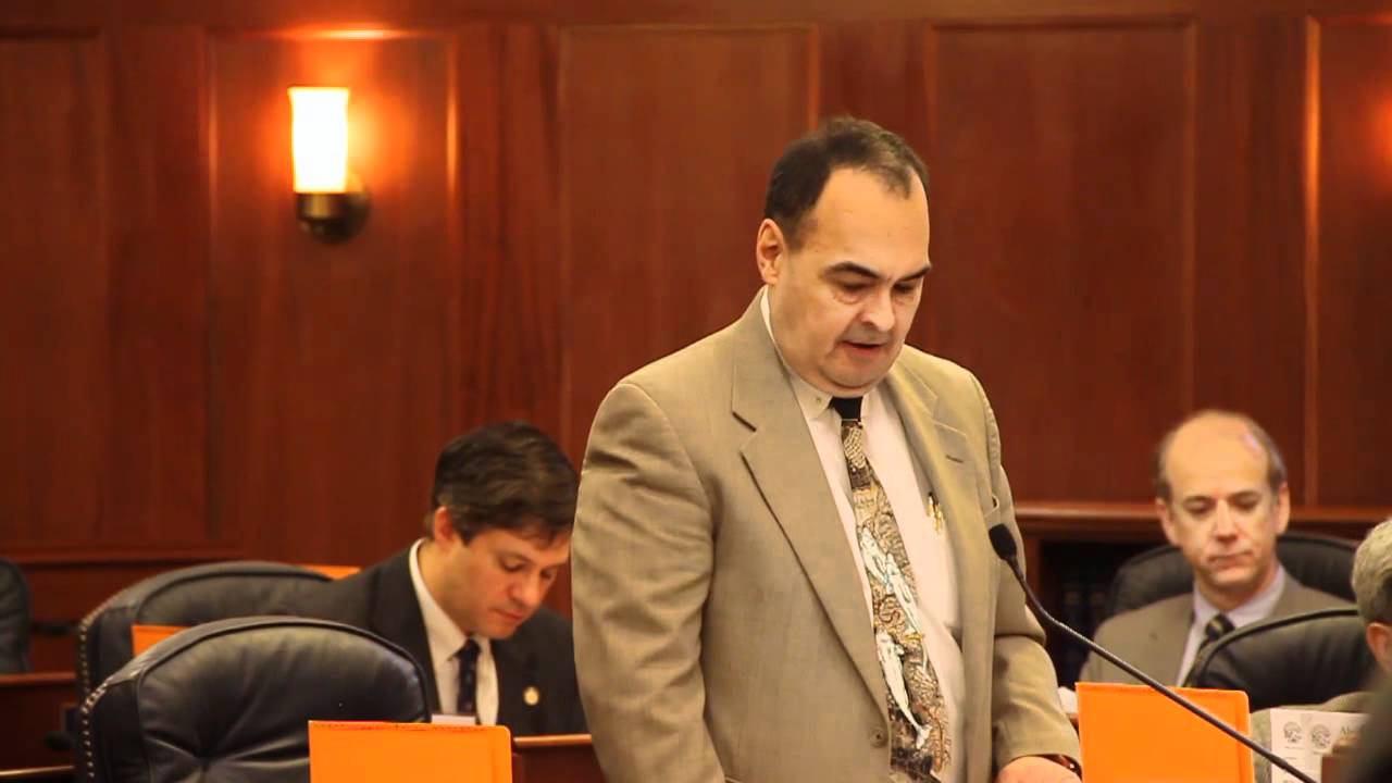 Senator Donny Olson speaks about strong opposition to road to Umiat ...