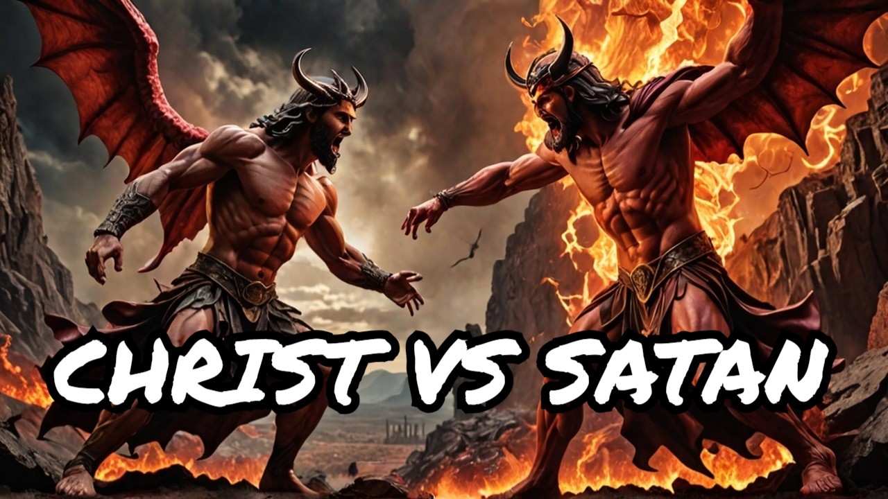 CHRIST vs Satan: The Epic Battle for Hell's Throne | Biblical Stories ...