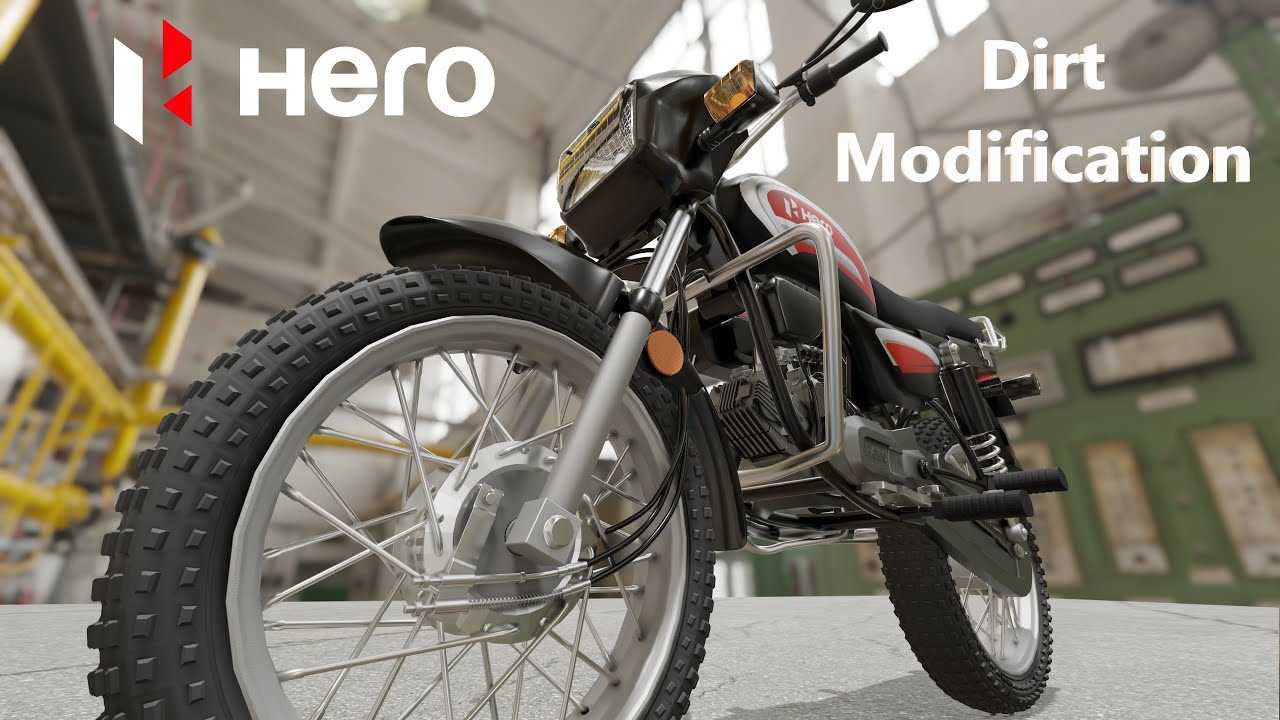 Hero Splendor | Modified Splendor in low price | Splendor into Dirt ...