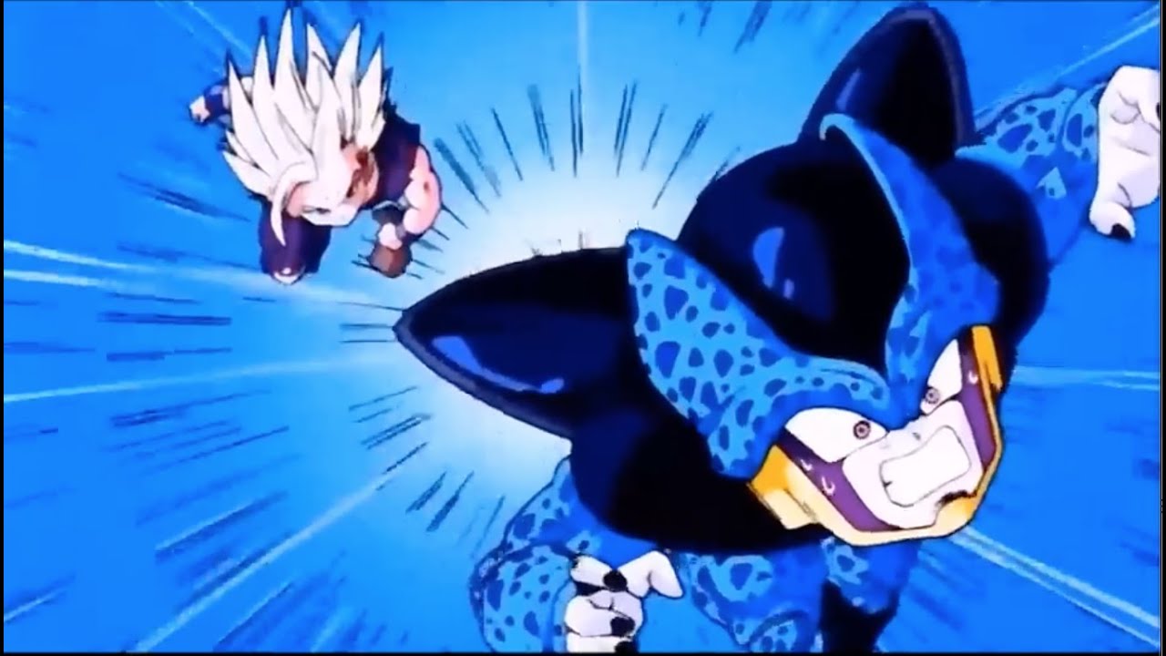 Gohan Vs Cell Juniors Vs Cell HD - YouTube