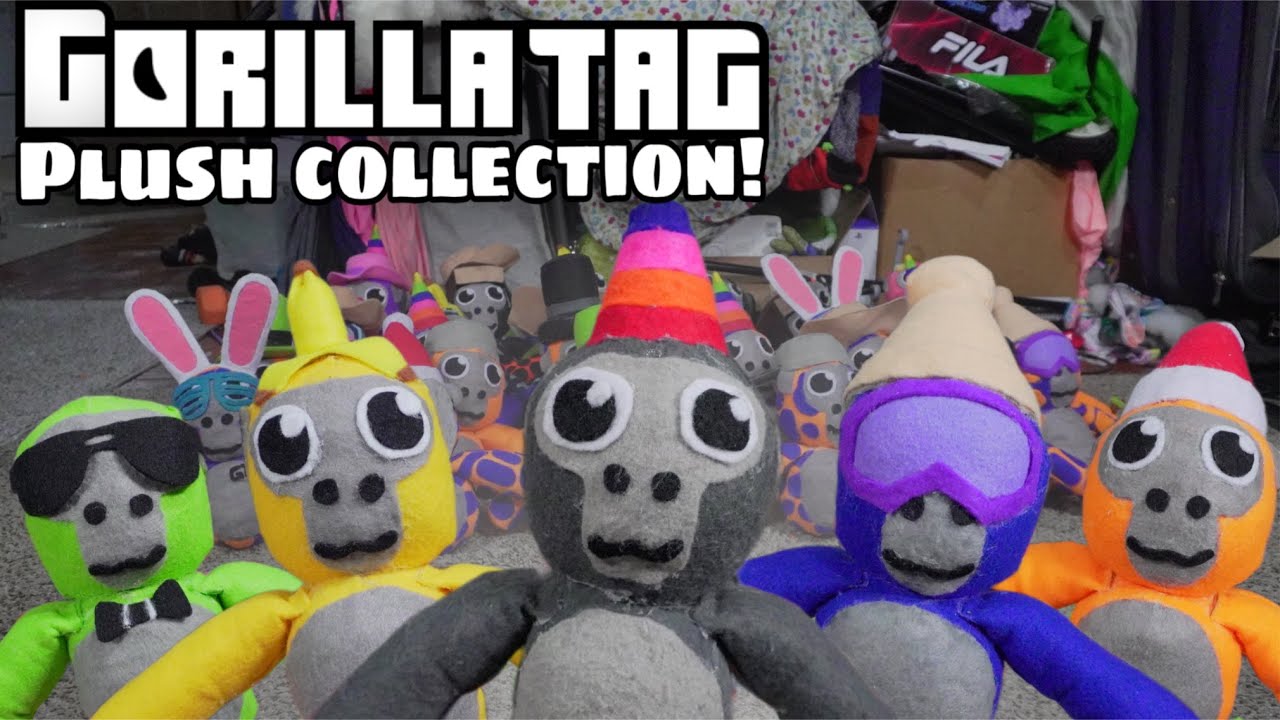 MY ENTIRE GORILLA TAG PLUSH COLLECTION! - YouTube