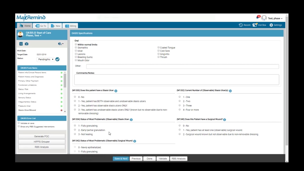 Tutorial how to fill and export OASIS form - Maxremind - YouTube