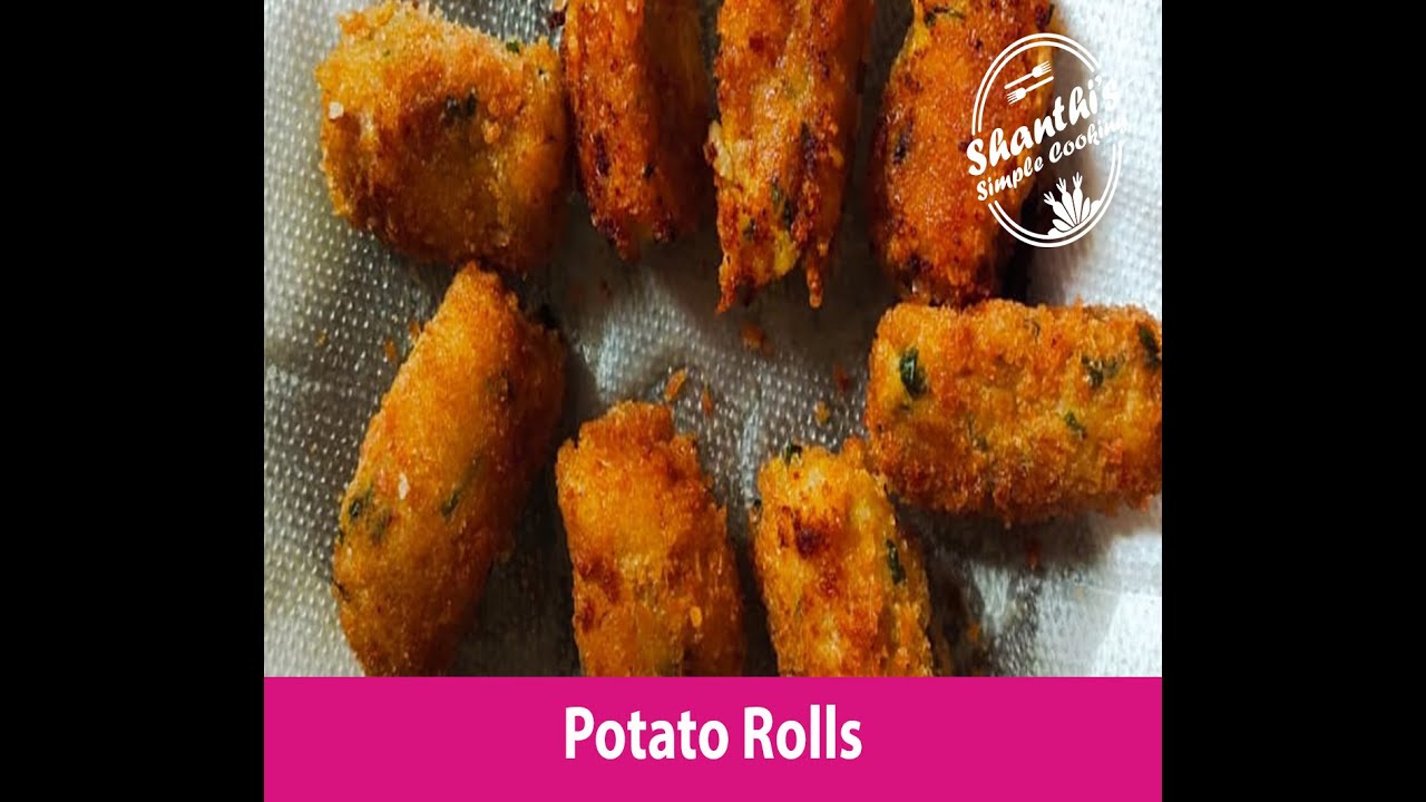 Potato rolls | உருளை கிழங்கு ரோல் | How to make Potatao Rolls | Easy ...