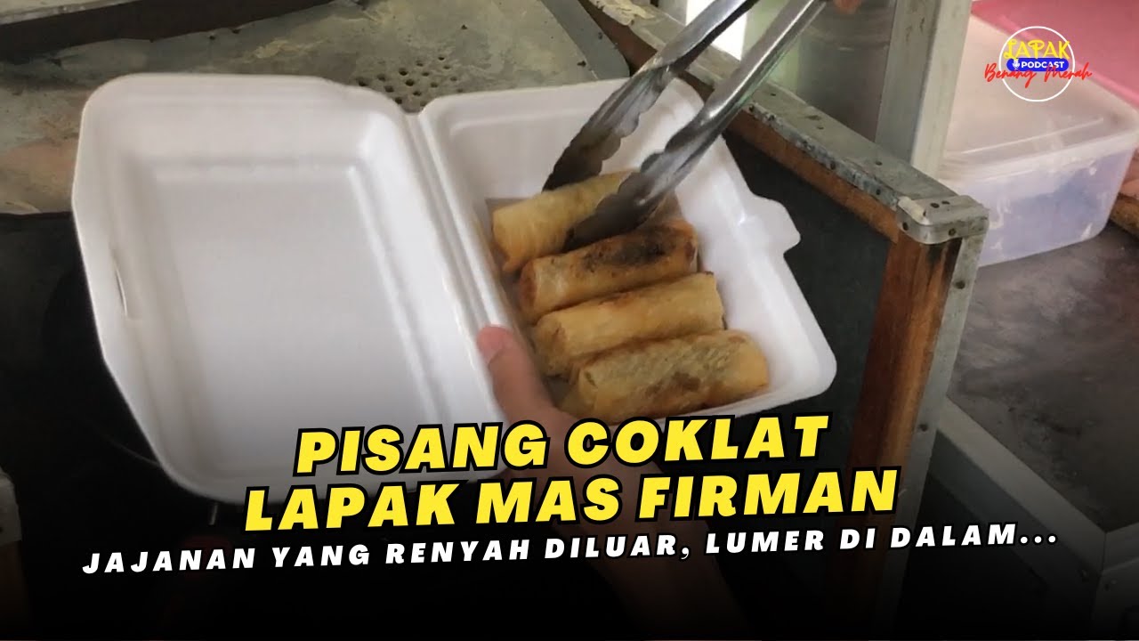 CEMILAN MURAH MERIAH PISANG COKLAT LAPAK MAS FIRMAN | ENAKNYA LUMER DI ...