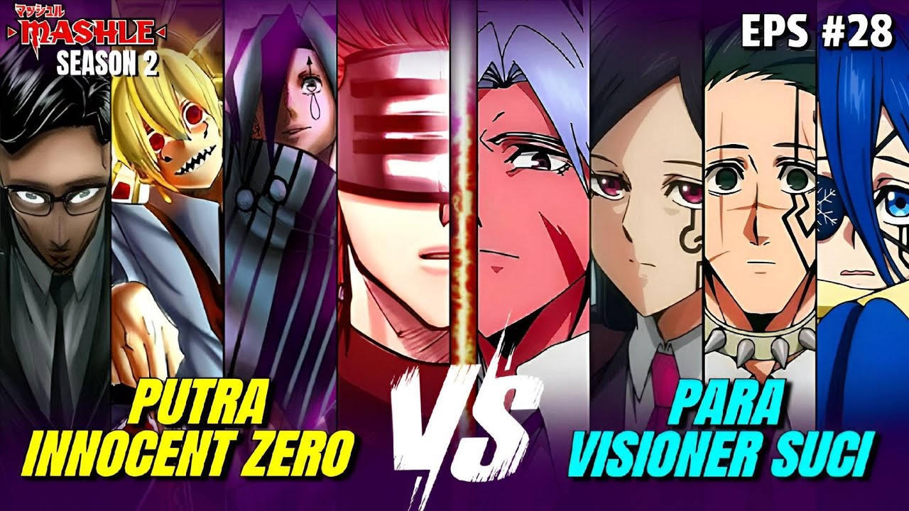 Mashle Season 2 - Episode 28 Terlalu Kuat Pertarungan Para Visioner V.S ...