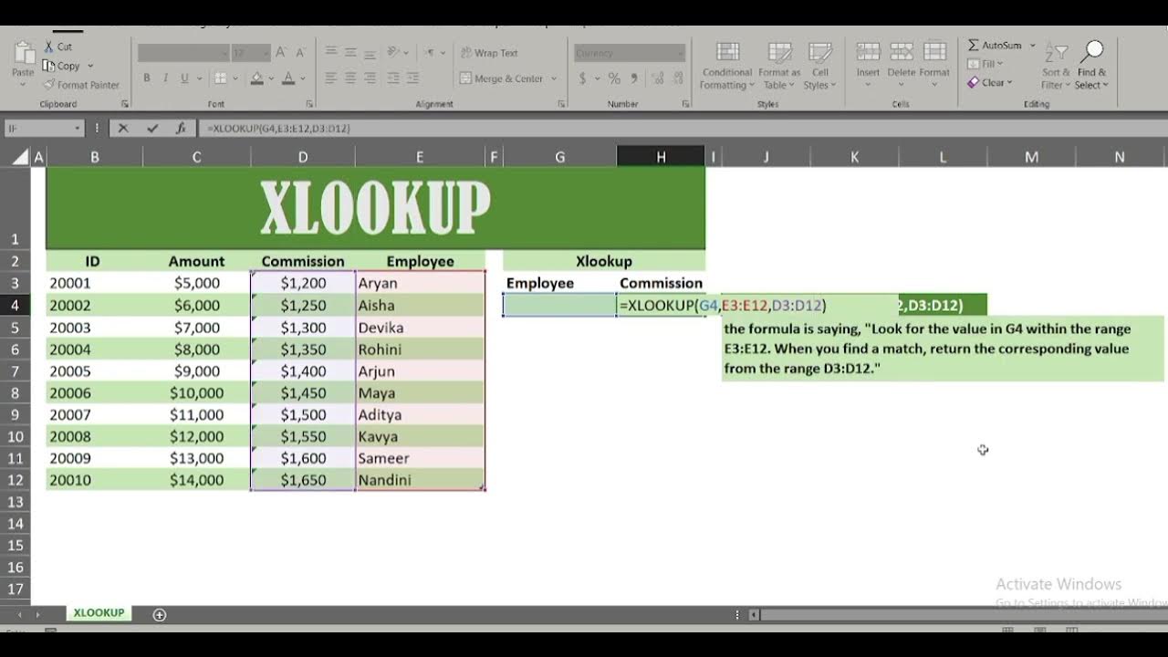 7 Xlookup Excel Excelformulas Exceltutorial Excelfunctions Exceltips Exceltips