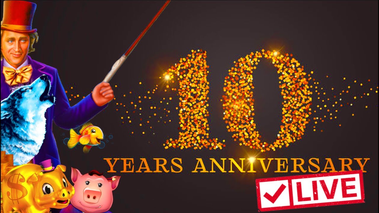 Celebrating 10 years Of WINNING on Youtube! Extra Special LIVE Stream ...