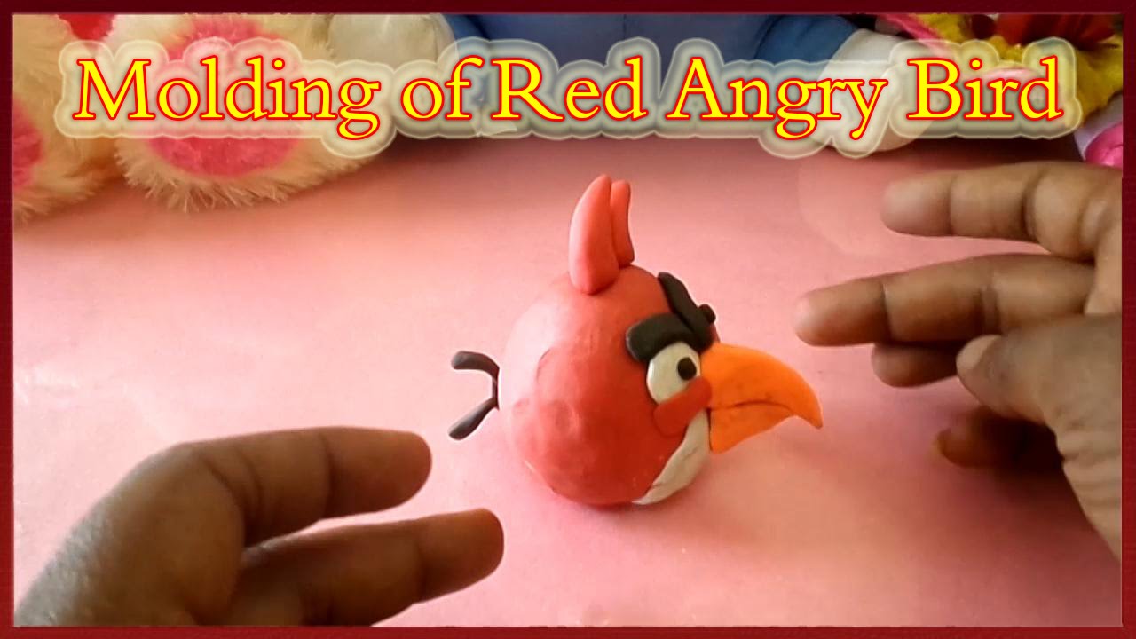 Red Angry Bird Making with Play Doh Videos for Kids | Play Doh ...