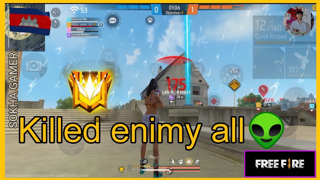 Play Hero Bot but have a skill👽😝លេងហេរ៉ូបតតែសាហាវ👽 - YouTube