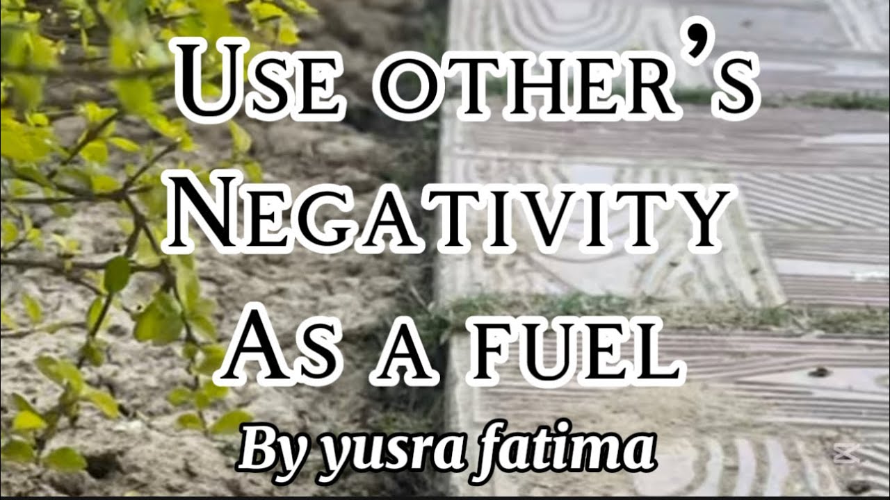 Use other negativity as a fuel ⛽️#motivation#motivationalvideo# ...