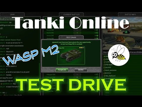 Tanki Online - Test Drive - WASP M2 #český dabing - YouTube