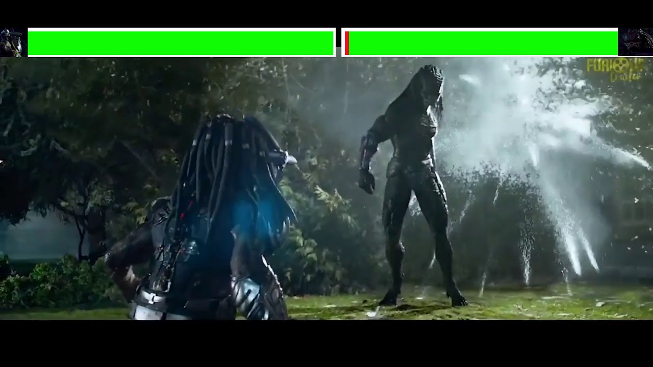 Predator vs Ultimate predator with healthbars - YouTube