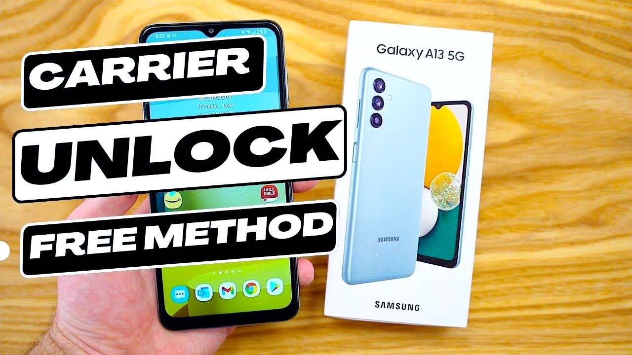 Samsung Galaxy A13 5G Unlock TracFone - YouTube