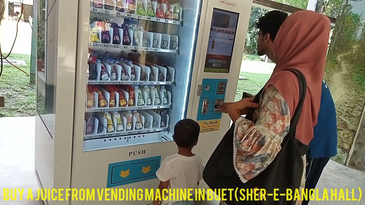 Convenience Store Vending Machine 24 Hours. - YouTube