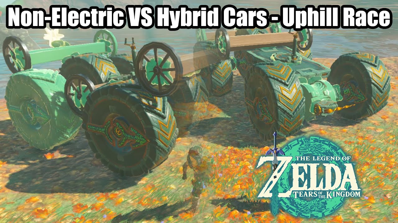 CARS: Non-Electric VS Hybrid Incline Showdown - The Legend of Zelda ...